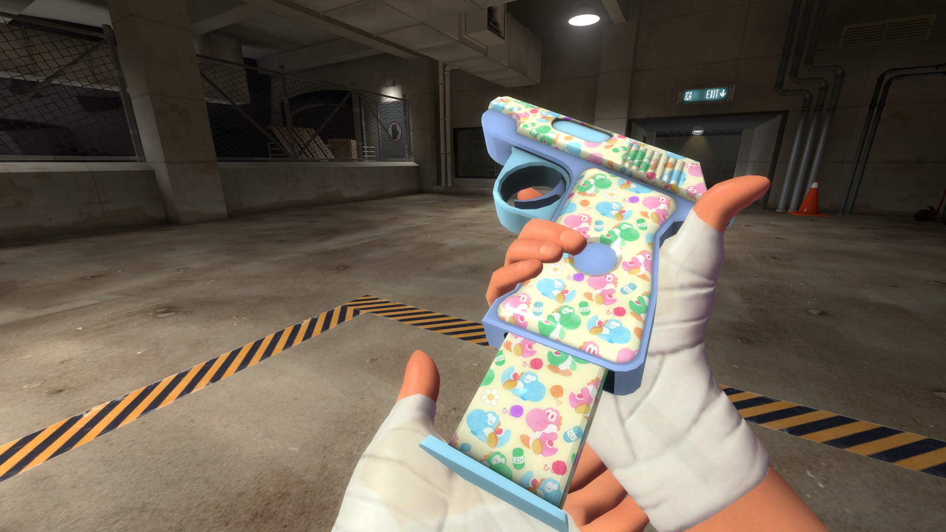 Yarn Yoshi War Paint [Team Fortress 2] [Mods]