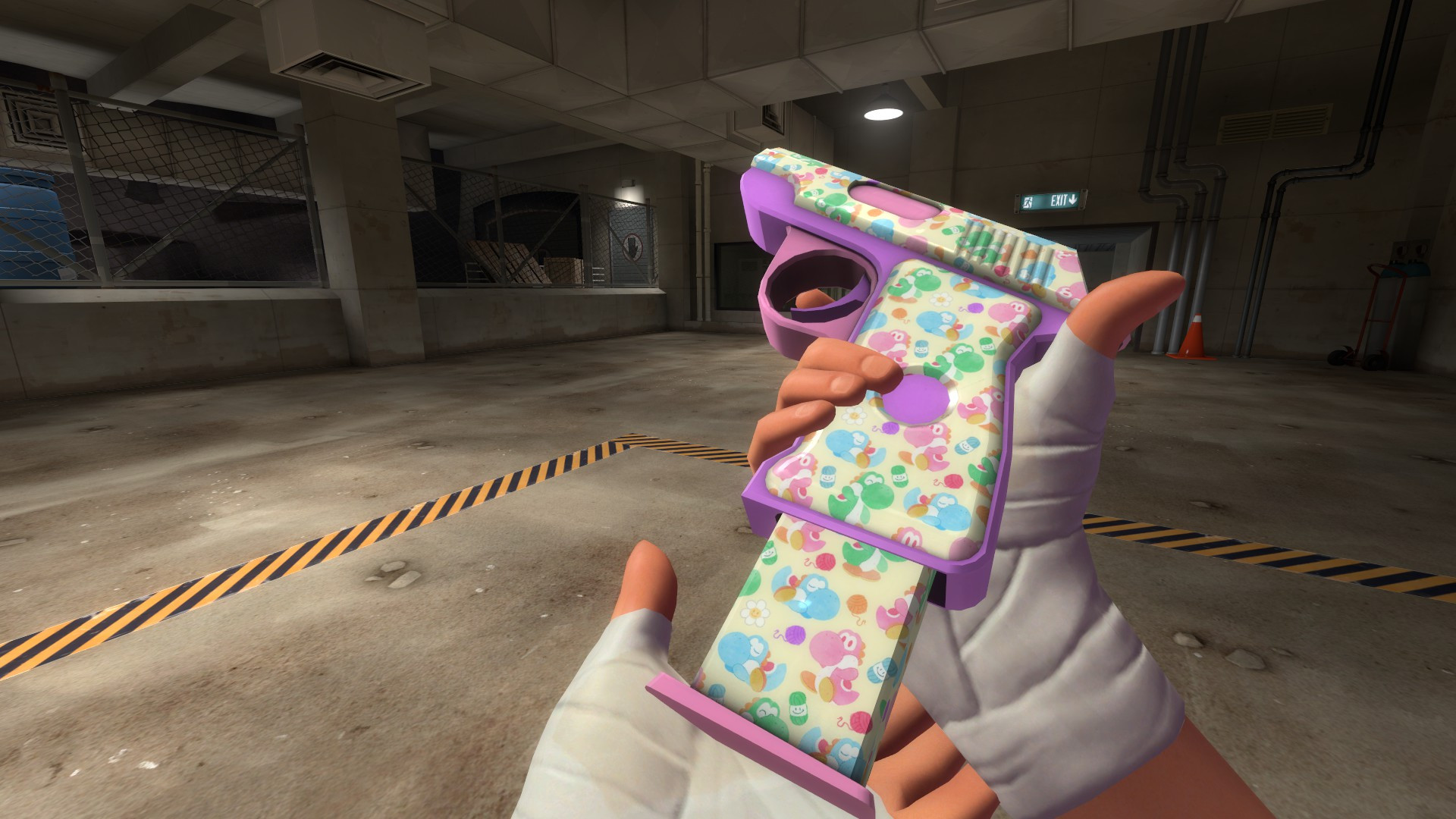 Yarn Yoshi War Paint [Team Fortress 2] [Mods]