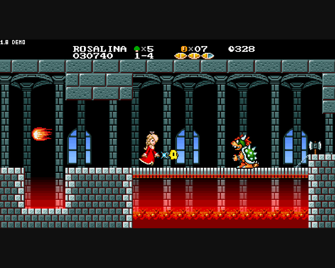 SMW Rosalina over Mecha Sonic [Boll Deluxe] [Mods]