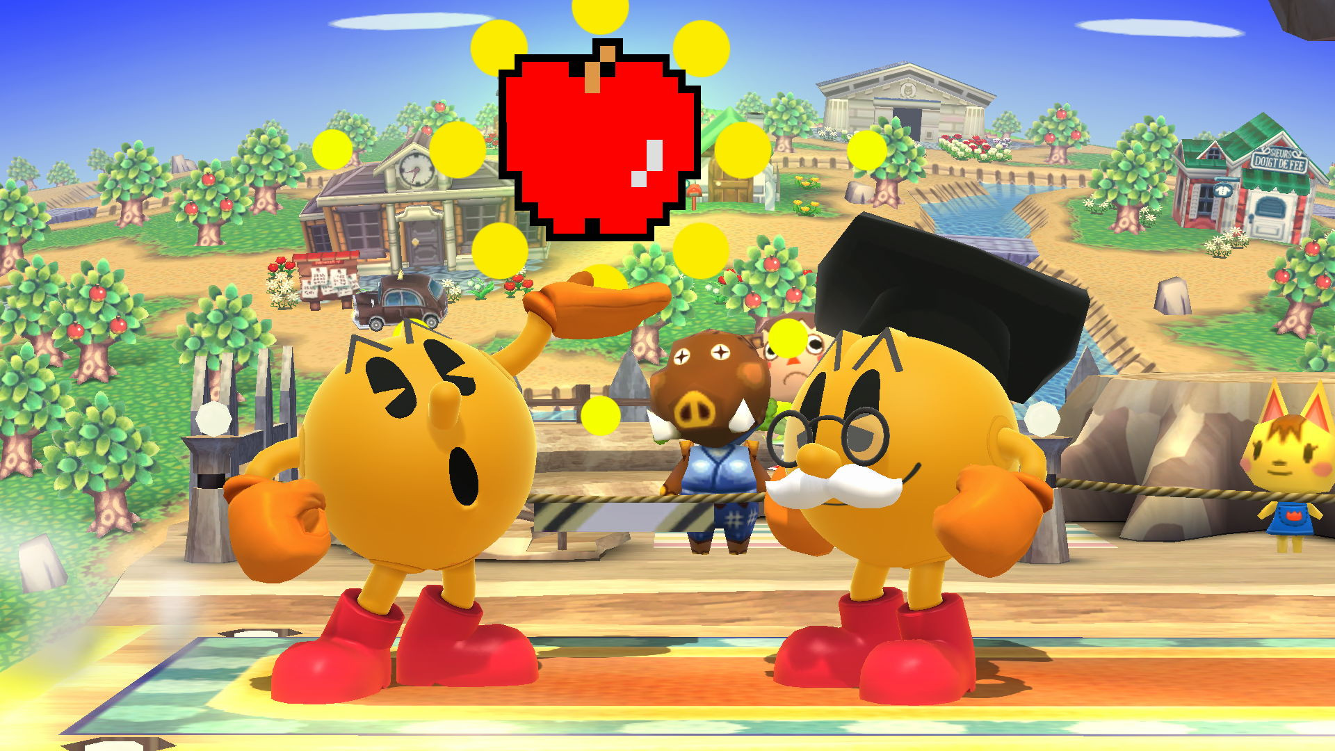 Professor Pac-Man [Super Smash Bros. (Wii U)] [Mods]