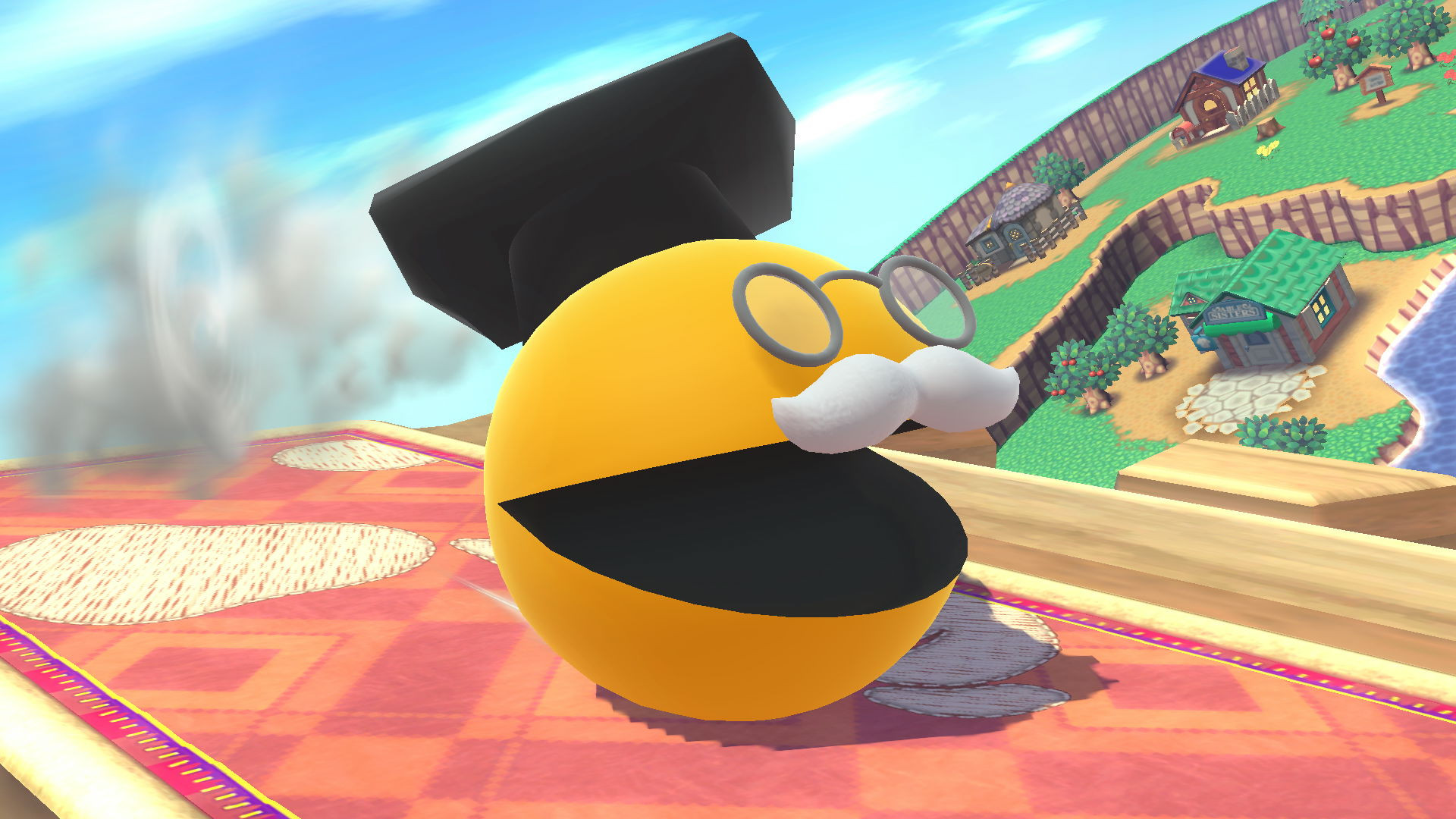 Professor Pac-Man [Super Smash Bros. (Wii U)] [Mods]