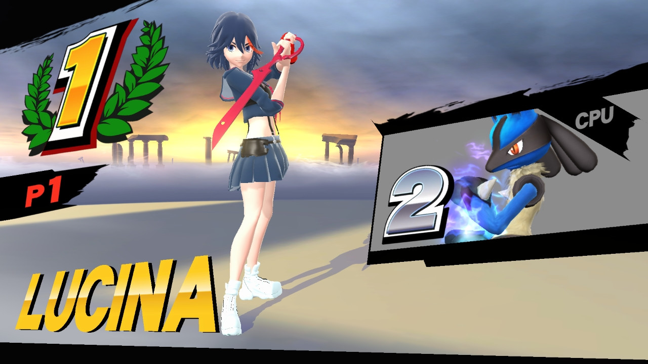 Ryuko Matoi [Super Smash Bros. (Wii U)] [Mods]