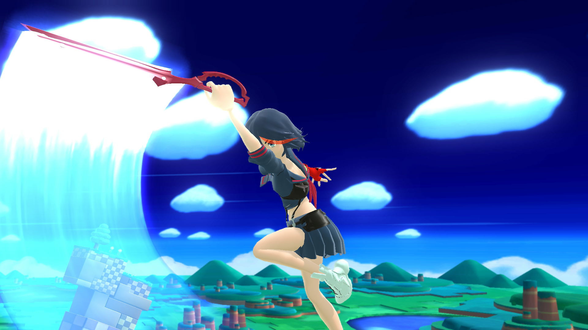 Ryuko Matoi [Super Smash Bros. (Wii U)] [Mods]