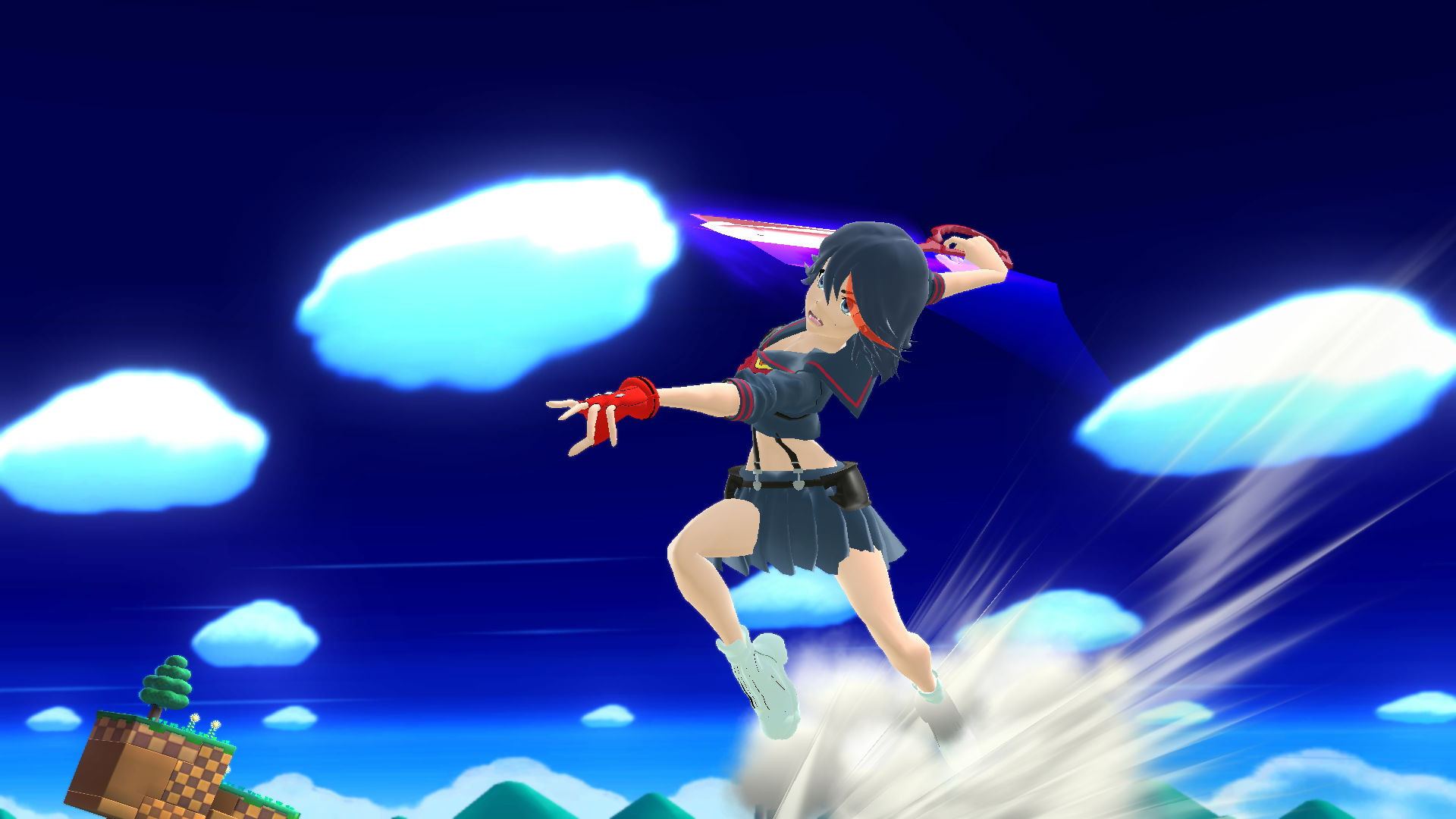 Ryuko Matoi [Super Smash Bros. (Wii U)] [Mods]