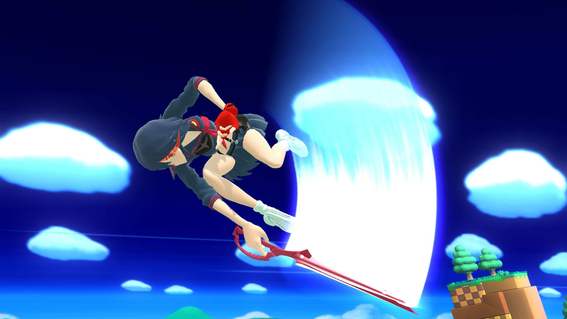 Ryuko Matoi [Super Smash Bros. (Wii U)] [Mods]