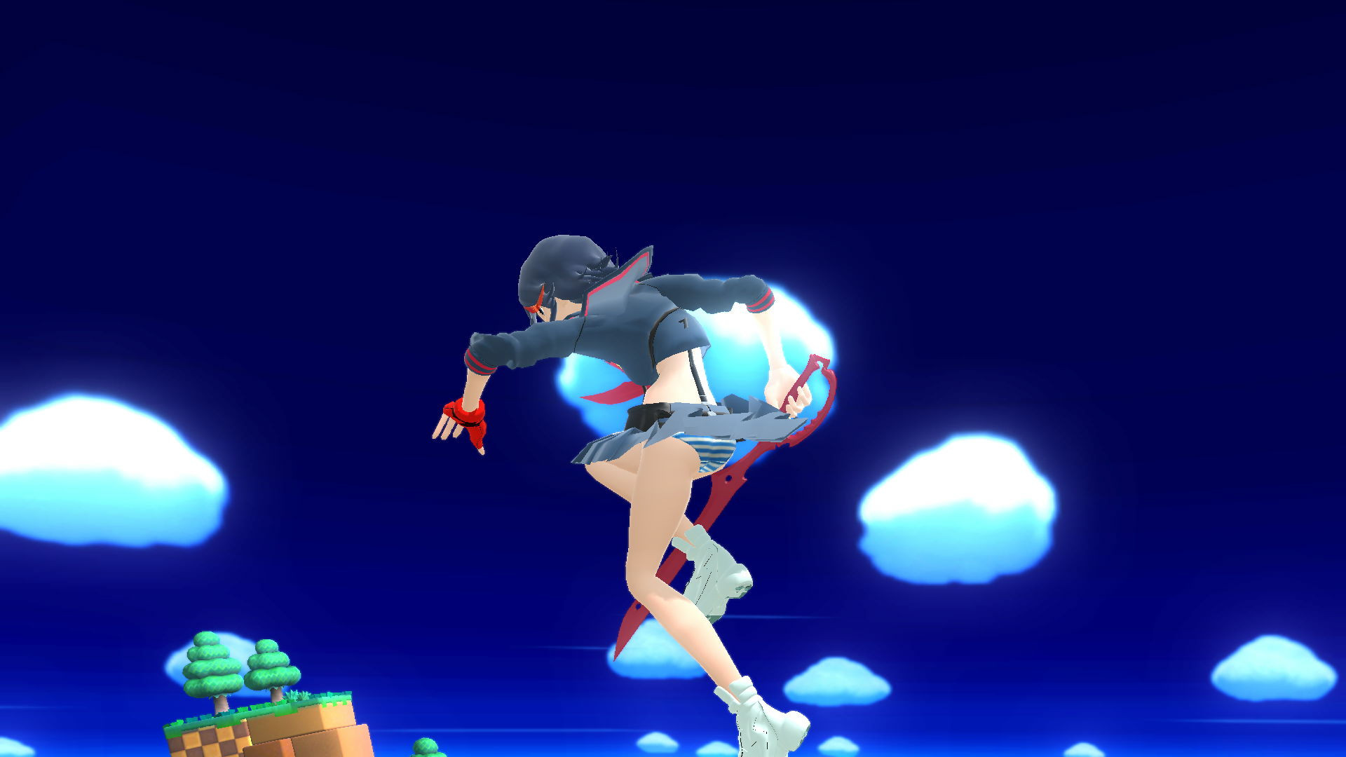 Ryuko Matoi [Super Smash Bros. (Wii U)] [Mods]
