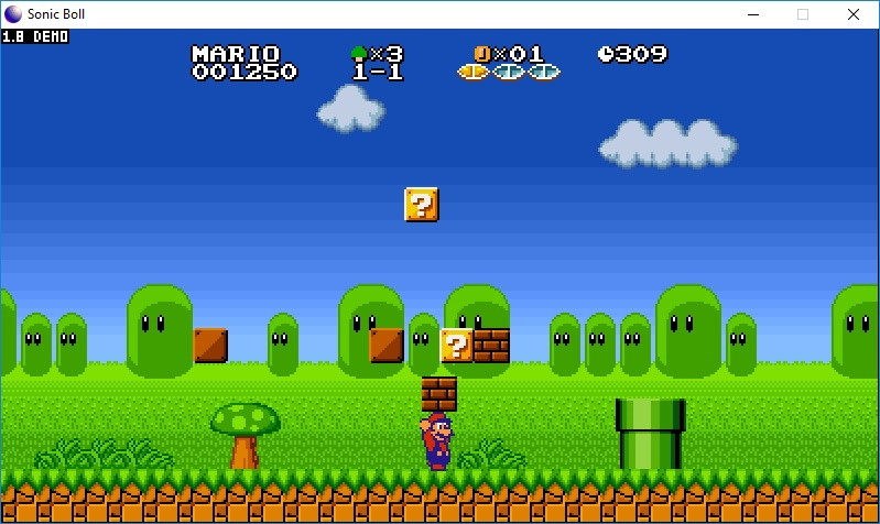 SMB2 Mario 1.8 [Sonic Boll] [Mods]