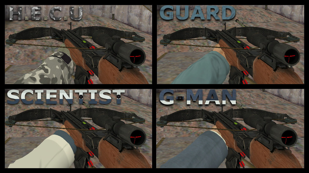 BM:S Crossbow (HQ) Mod for Half-Life | HL Mods