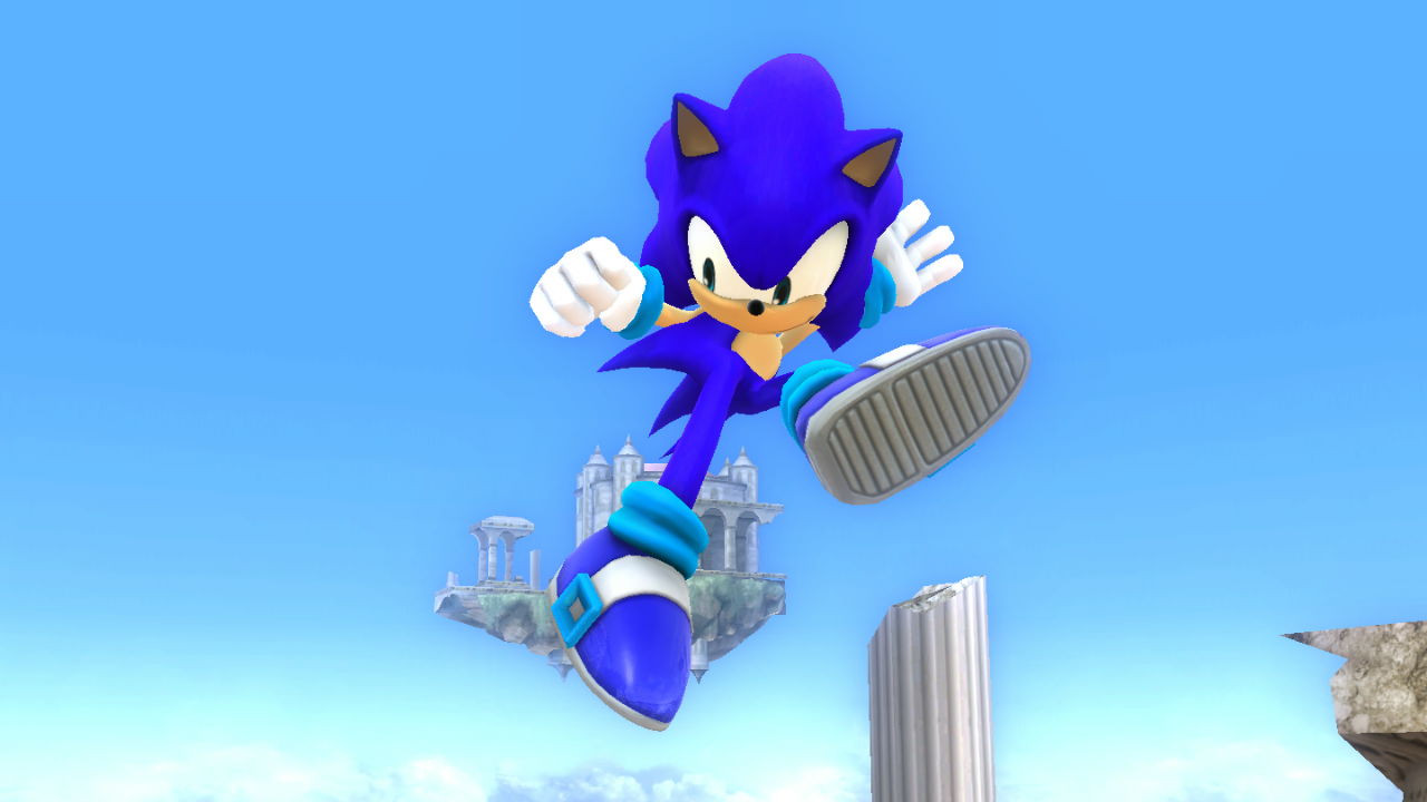 True Blue Sonic Mod for Super Smash Bros. (Wii U) | SSB4U Mods