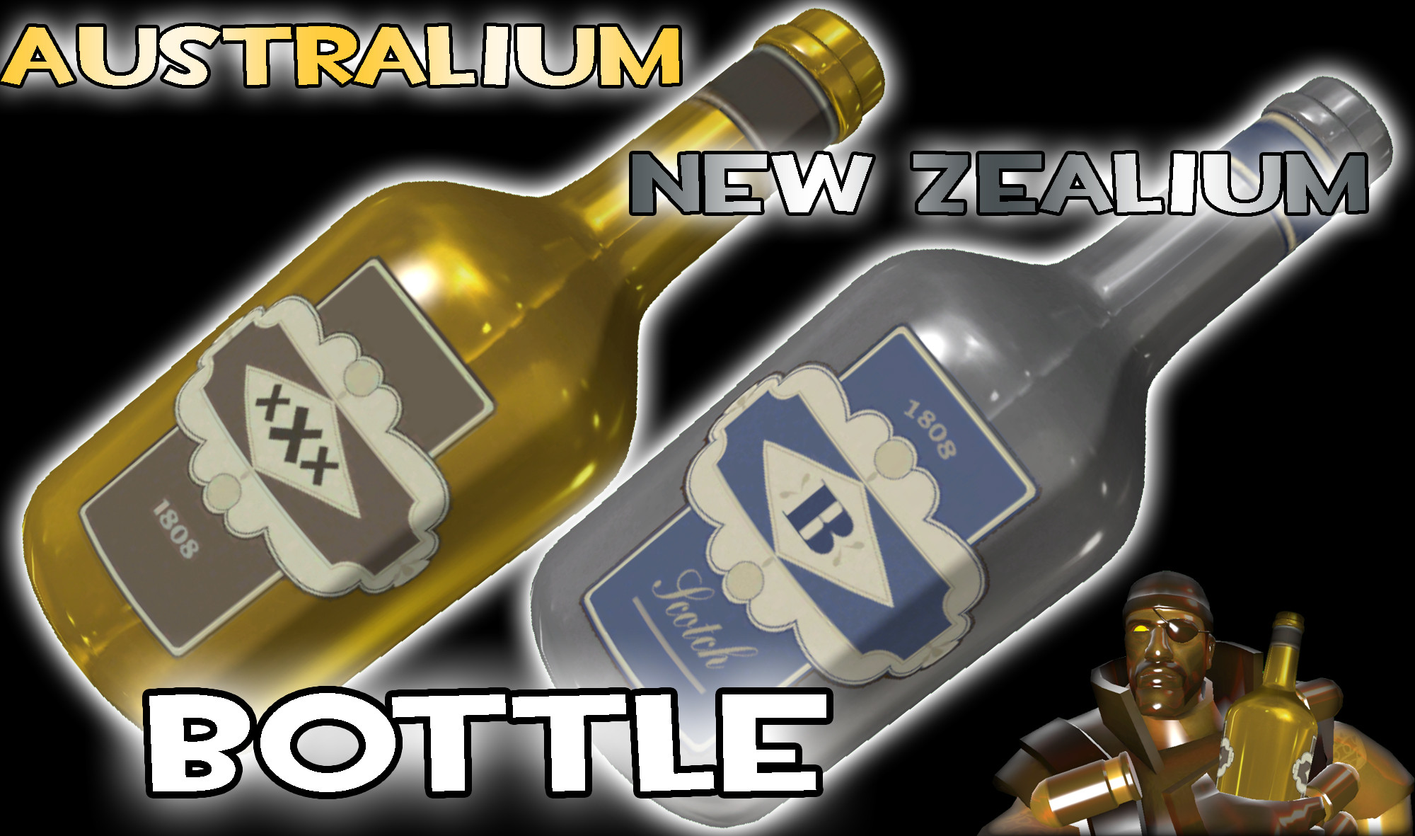Aus/Zeal bottle Mod for Team Fortress 2 | TF2 Mods