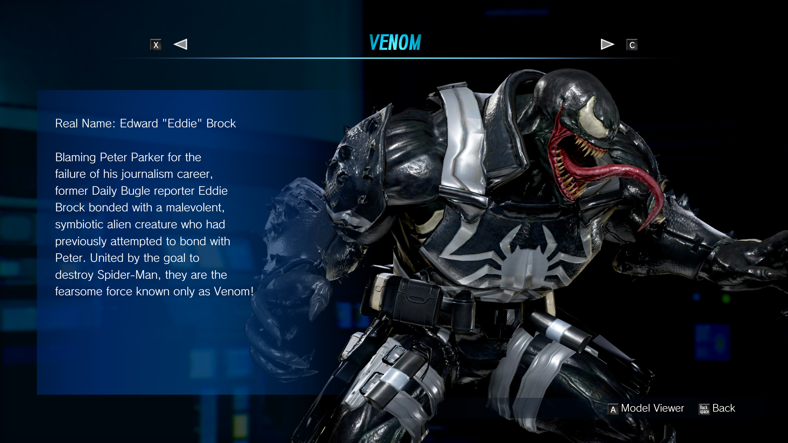 "Agent" Venom Mod for Marvel vs. Capcom: Infinite | MvC:I Mods