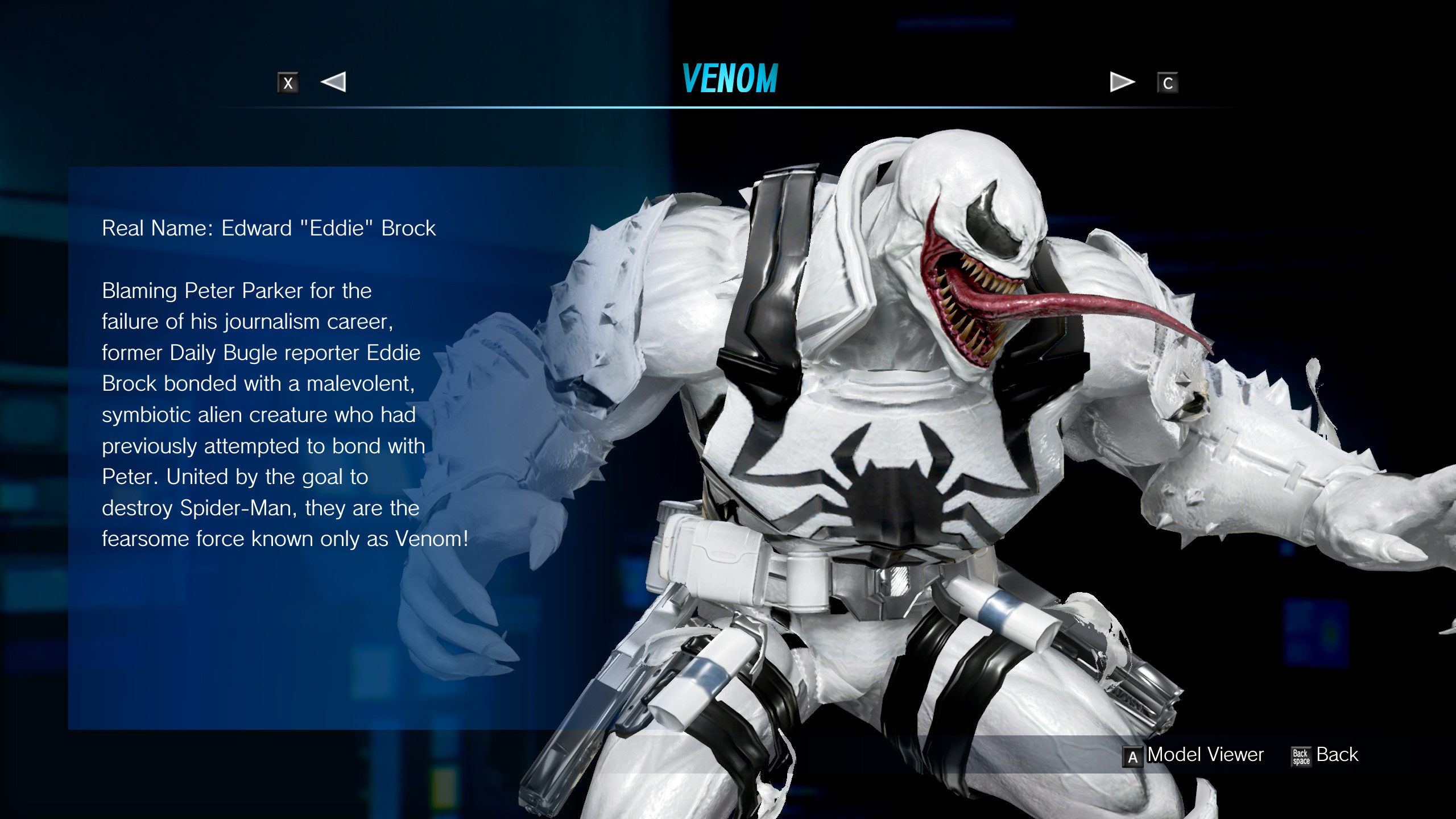 "Agent" Venom Mod for Marvel vs. Capcom: Infinite | MvC:I Mods