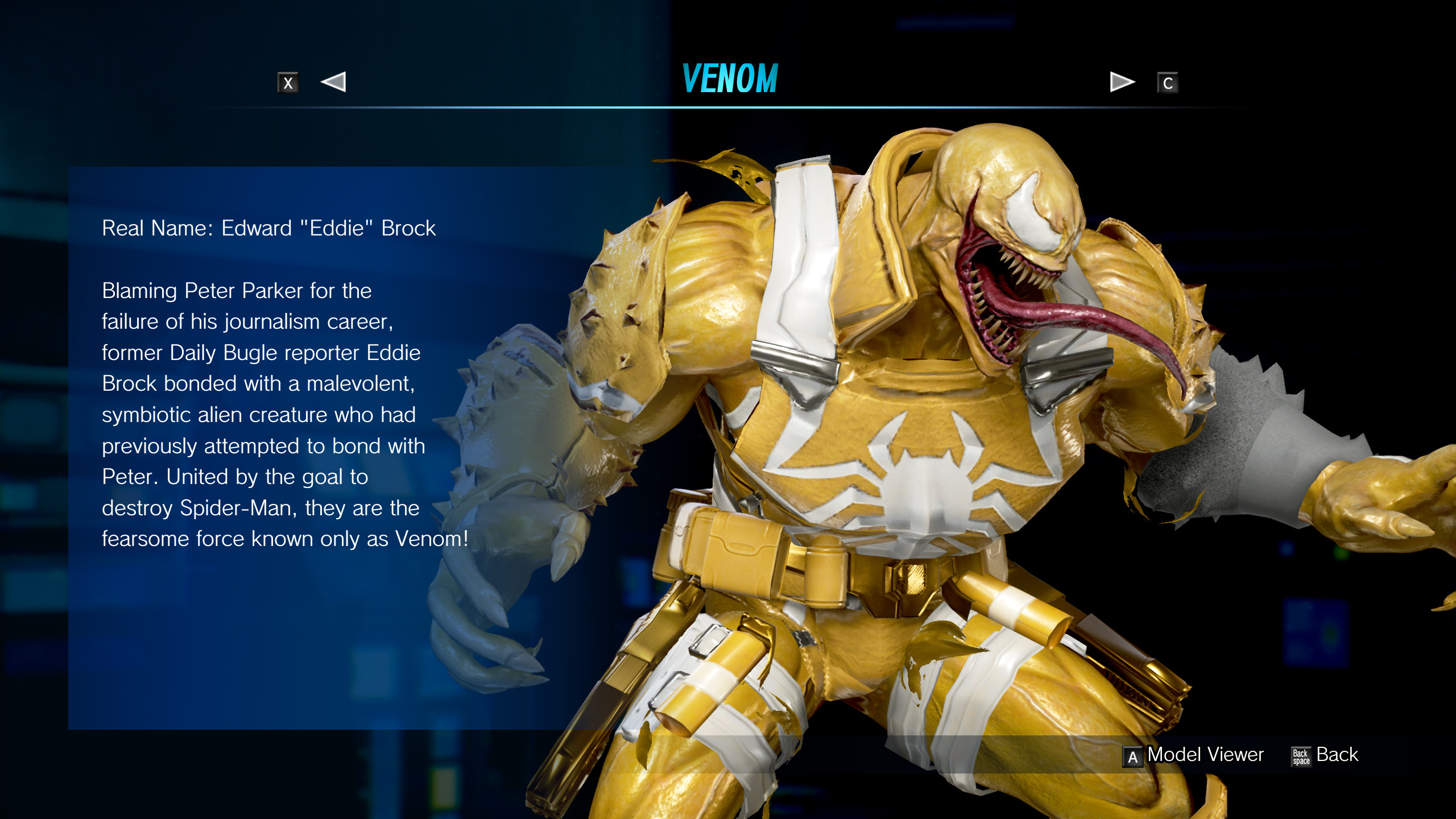 "Agent" Venom Mod for Marvel vs. Capcom: Infinite | MvC:I Mods