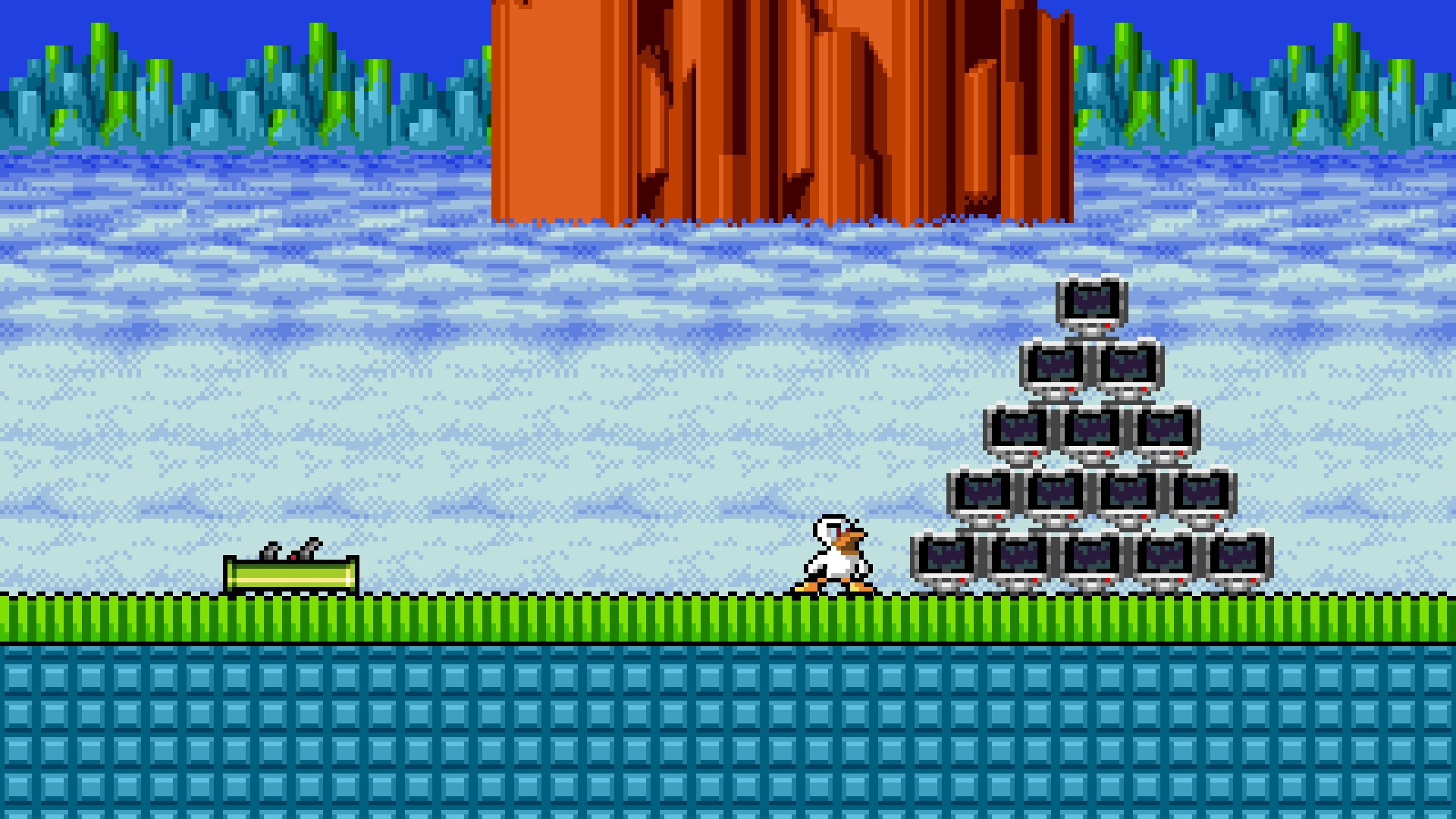 Sonic Monitor over TV Item [Duck Game] [Mods]