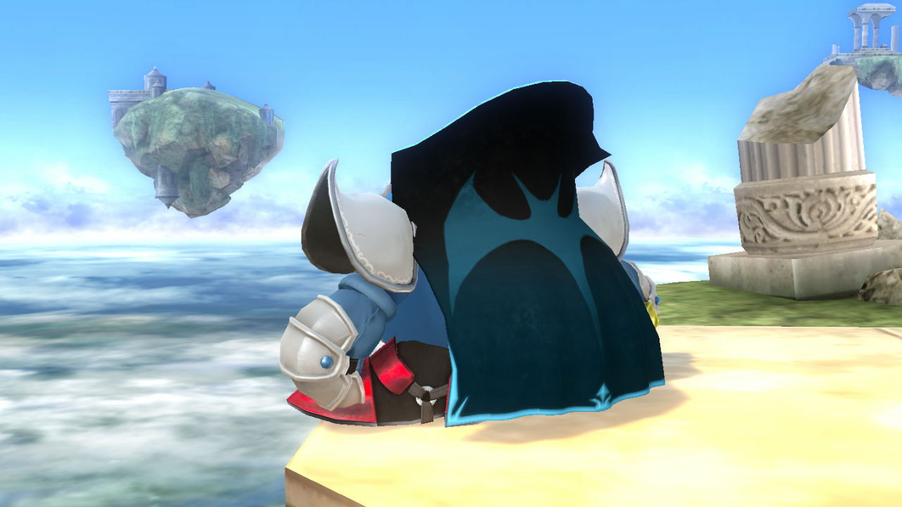Kirby Air Ride Light Blue Meta Knight [Super Smash Bros. (Wii U)] [Mods]