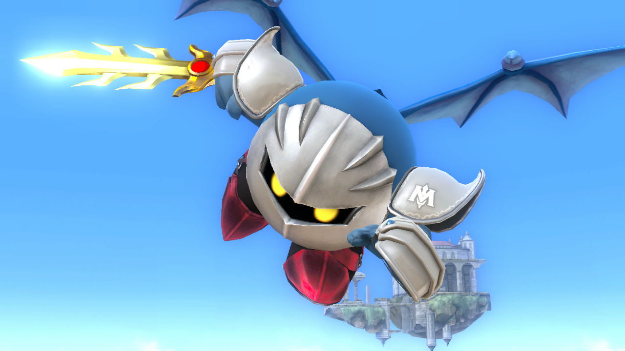 Kirby Air Ride Light Blue Meta Knight [Super Smash Bros. (Wii U)] [Mods]