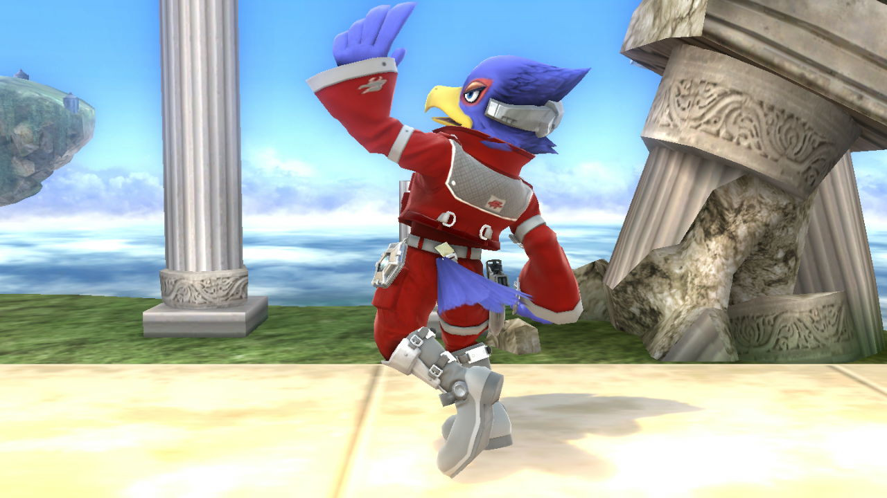 Star Fox Assault Inspired Falco [Super Smash Bros. (Wii U)] [Mods]