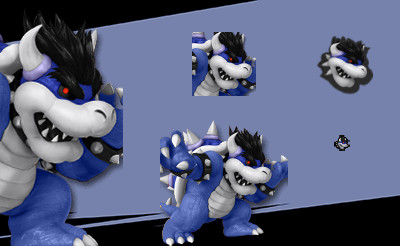 Dark Bowser alt [Super Smash Bros. (3DS)] [Mods]
