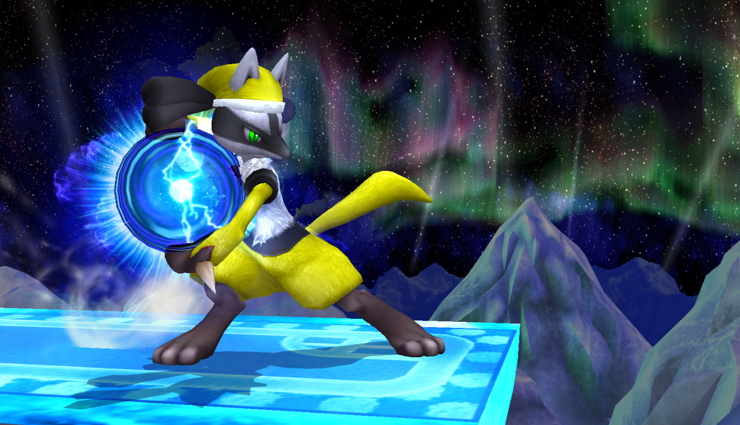 Holiday Lucario [Super Smash Bros. Brawl] [Mods]