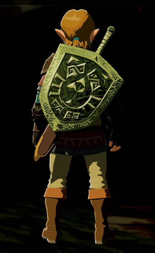 Damien's Old Man Link Hylian Shield Mod for The Legend of Zelda: Breath ...