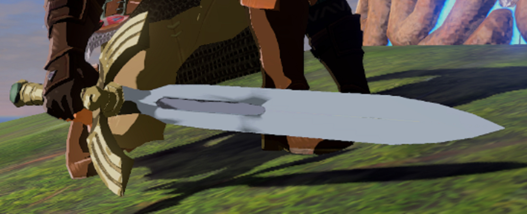 Seashell Sword Mod for The Legend of Zelda: Breath of the Wild (WiiU ...