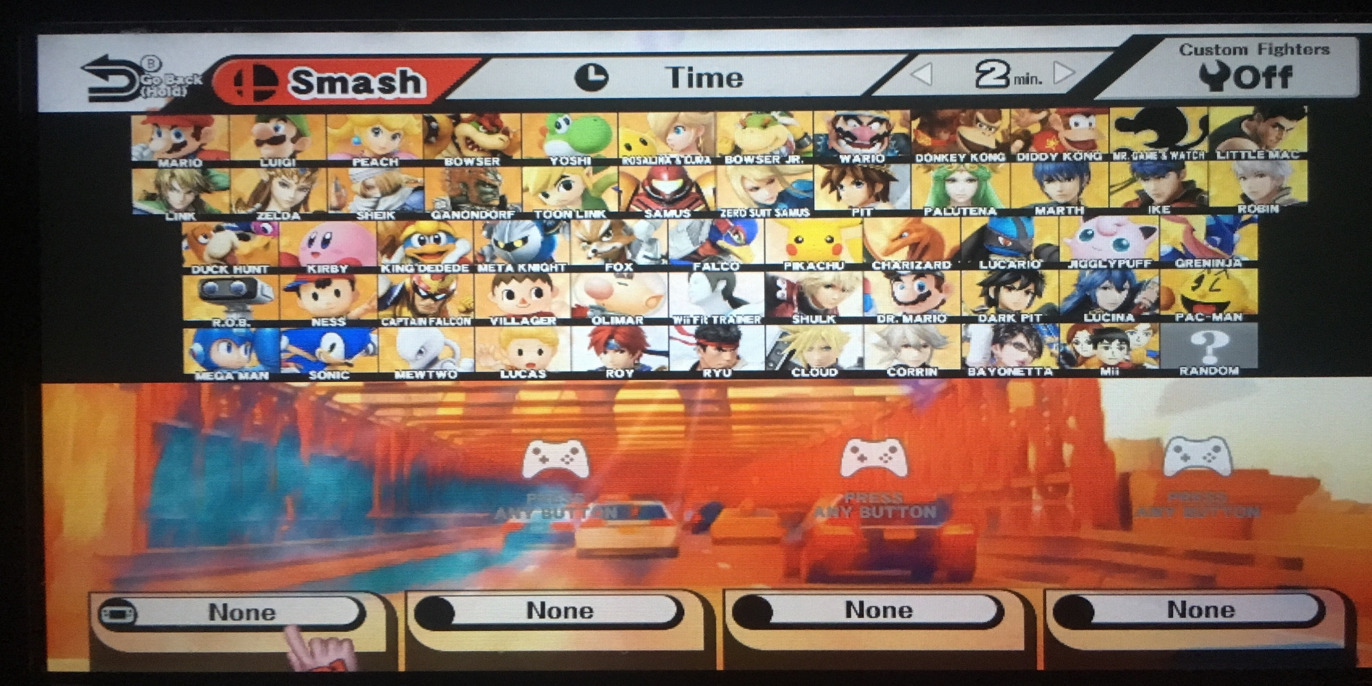 Manhattan, NY CSS Background [Super Smash Bros. (Wii U)] [Mods]