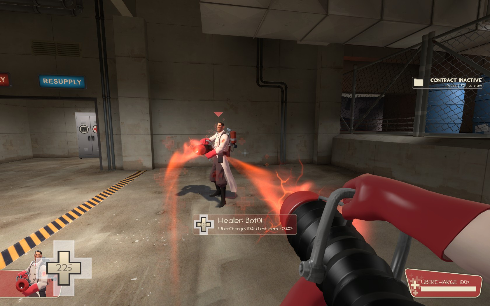 Aperture Science Portable Healing Device Mod for Team Fortress 2 | TF2 Mods
