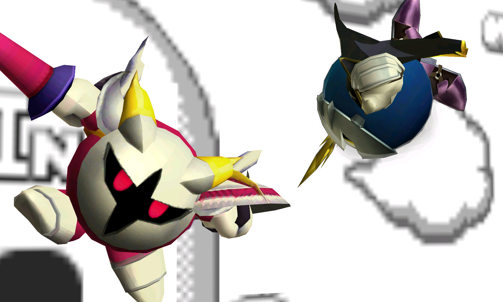 Galacta Knight over Meta Knight V3 Mod for Super Smash Bros. (3DS ...