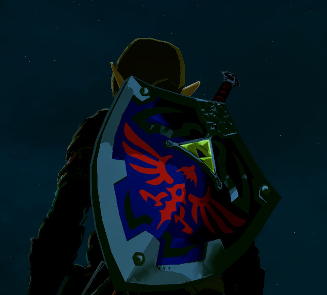 Hylian Shield (Twilight Princess) Mod for The Legend of Zelda: Breath ...