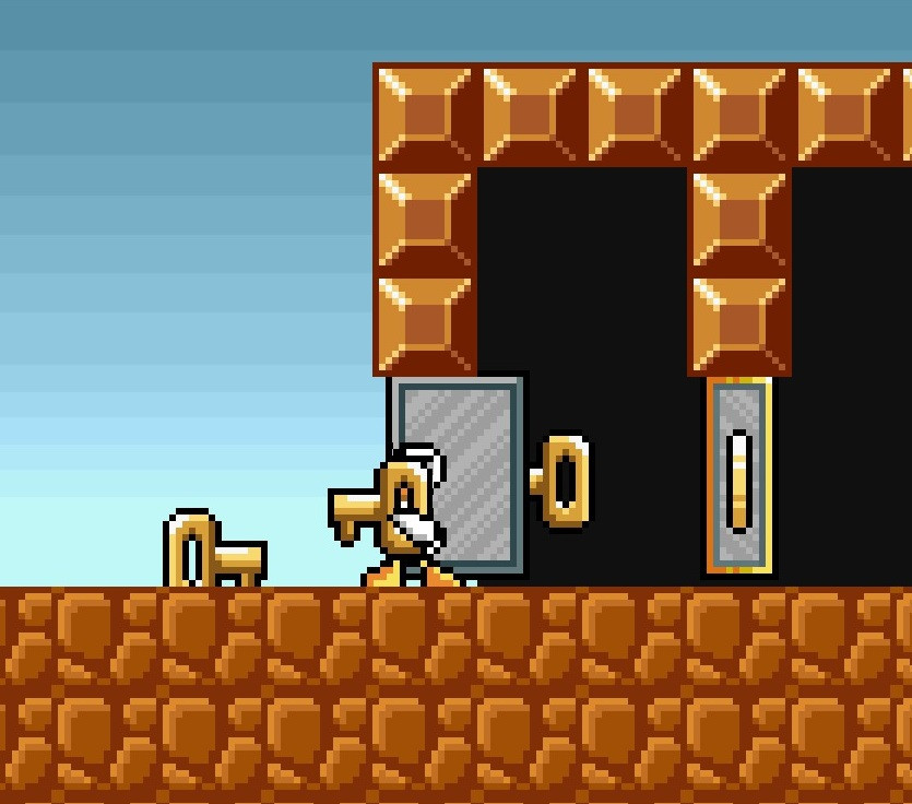 Super Mario World Key [Duck Game] [Mods]