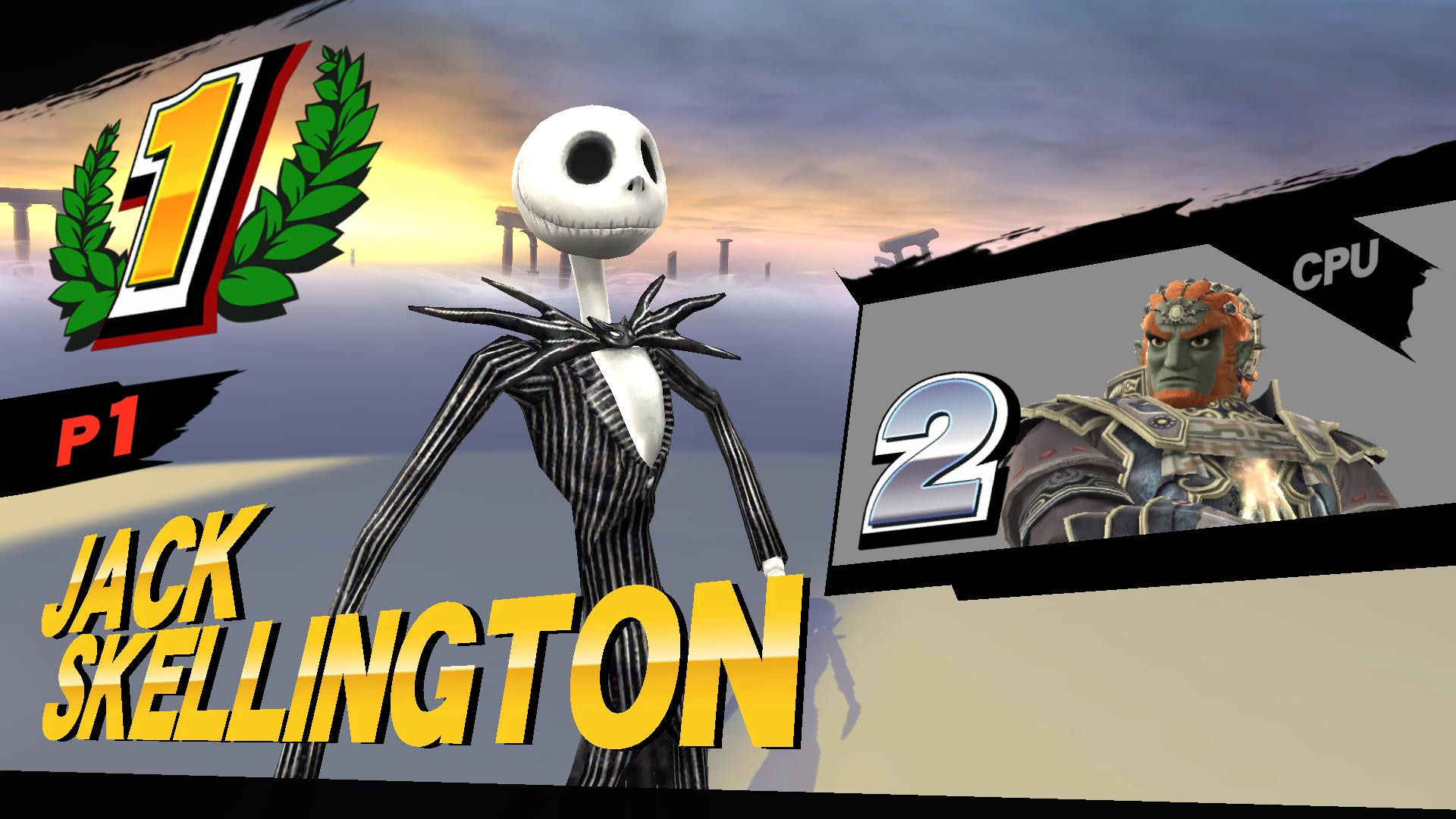 Jack Skellington Mod for Super Smash Bros. (Wii U) | SSB4U Mods