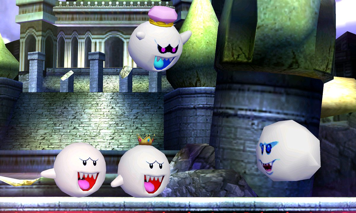 Boo over Kirby V3 Mod for Super Smash Bros. (3DS) | SSB3DS Mods