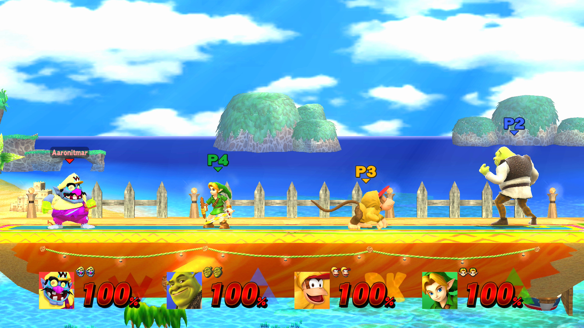 Project M Styled HUD [Super Smash Bros. (Wii U)] [Mods]