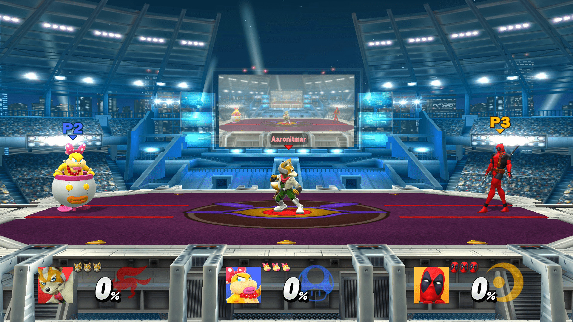 Project M Styled HUD [Super Smash Bros. (Wii U)] [Mods]