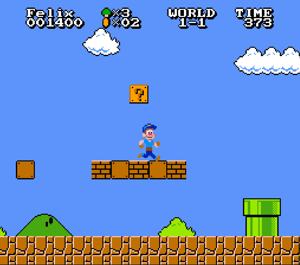 Fix-It Felix Jr. Skin (v1.7) Mod for Boll Deluxe | BDX Mods