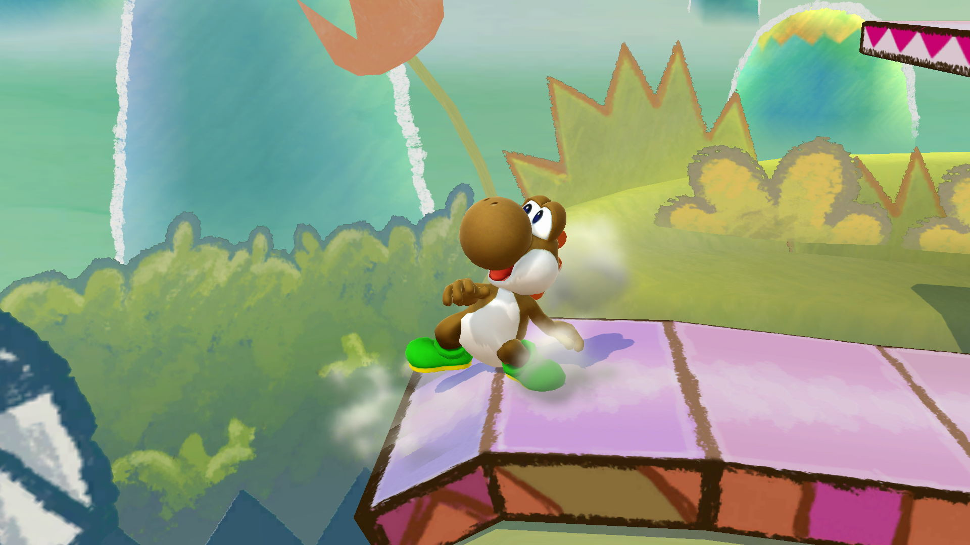 Brown Yoshi pack [Super Smash Bros. (Wii U)] [Mods]