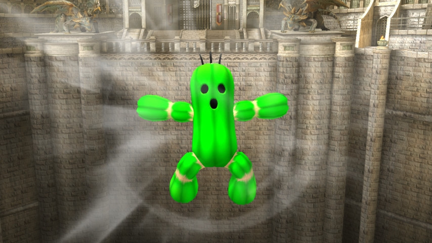 Cactuar (Mario Sports Mix) Mod for Super Smash Bros. (Wii U) | SSB4U Mods