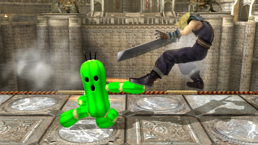 Cactuar (Mario Sports Mix) Mod for Super Smash Bros. (Wii U) | SSB4U Mods