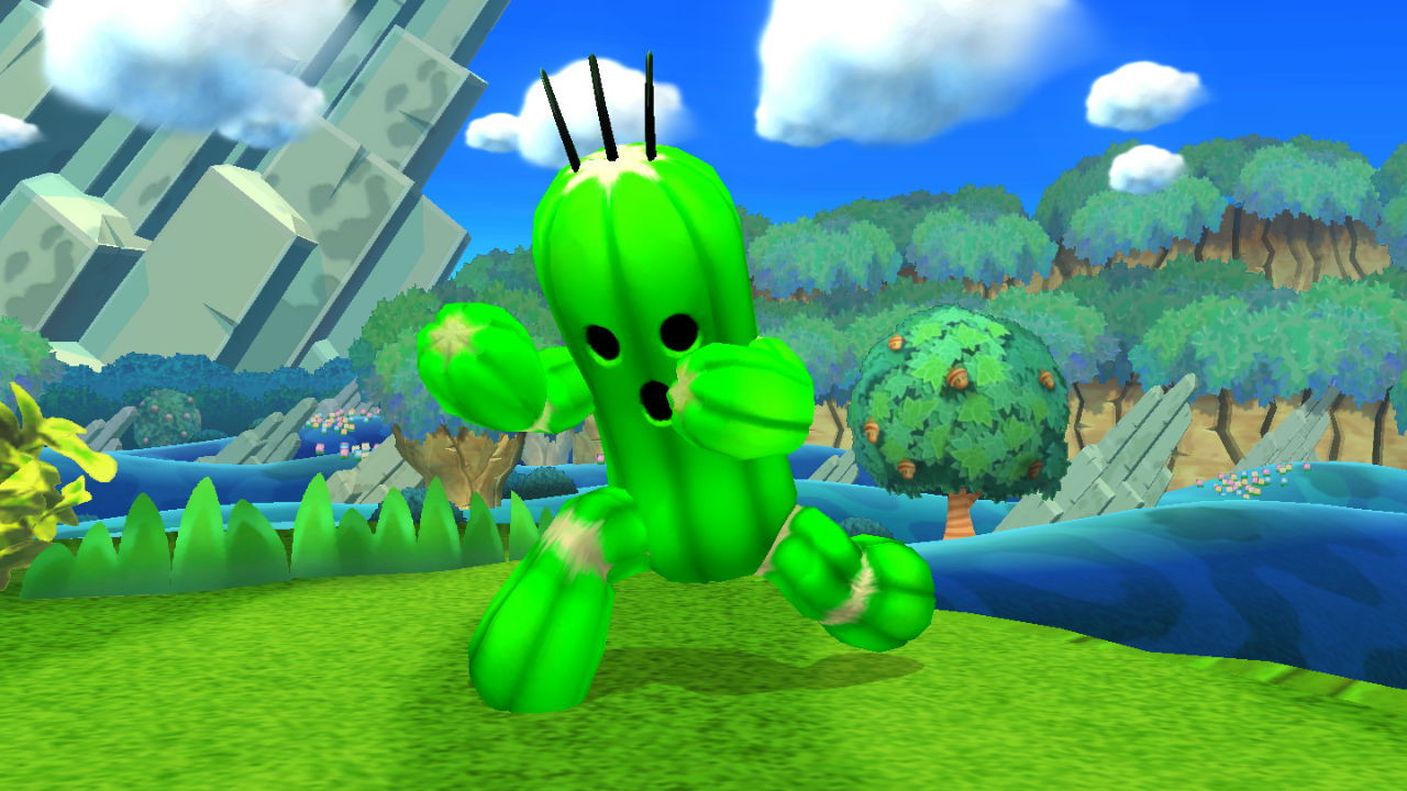 Cactuar (Mario Sports Mix) [Super Smash Bros. (Wii U)] [Mods]