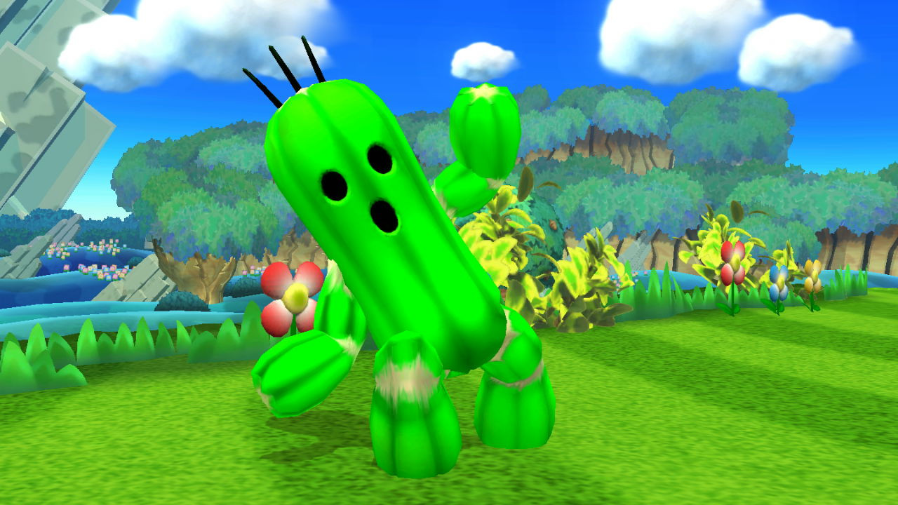 Cactuar (Mario Sports Mix) Mod for Super Smash Bros. (Wii U) | SSB4U Mods