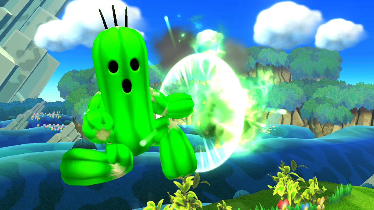 Cactuar (Mario Sports Mix) Mod for Super Smash Bros. (Wii U) | SSB4U Mods