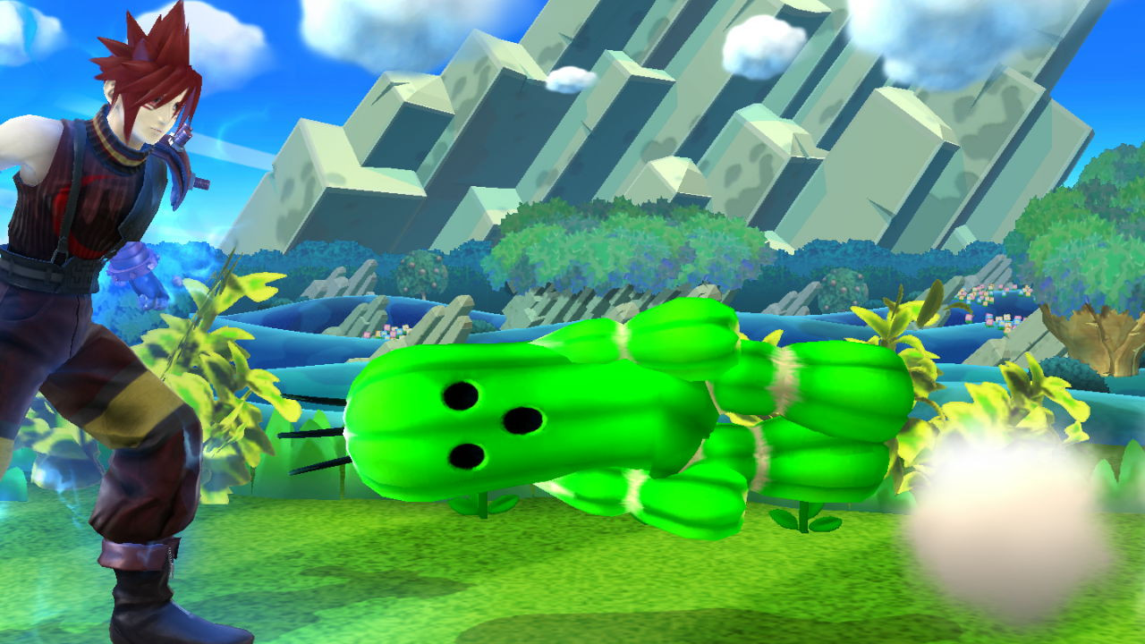 Cactuar (Mario Sports Mix) Mod for Super Smash Bros. (Wii U) | SSB4U Mods