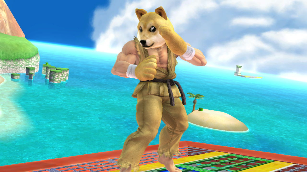 Doge Ryu Mod for Super Smash Bros. (Wii U) | SSB4U Mods