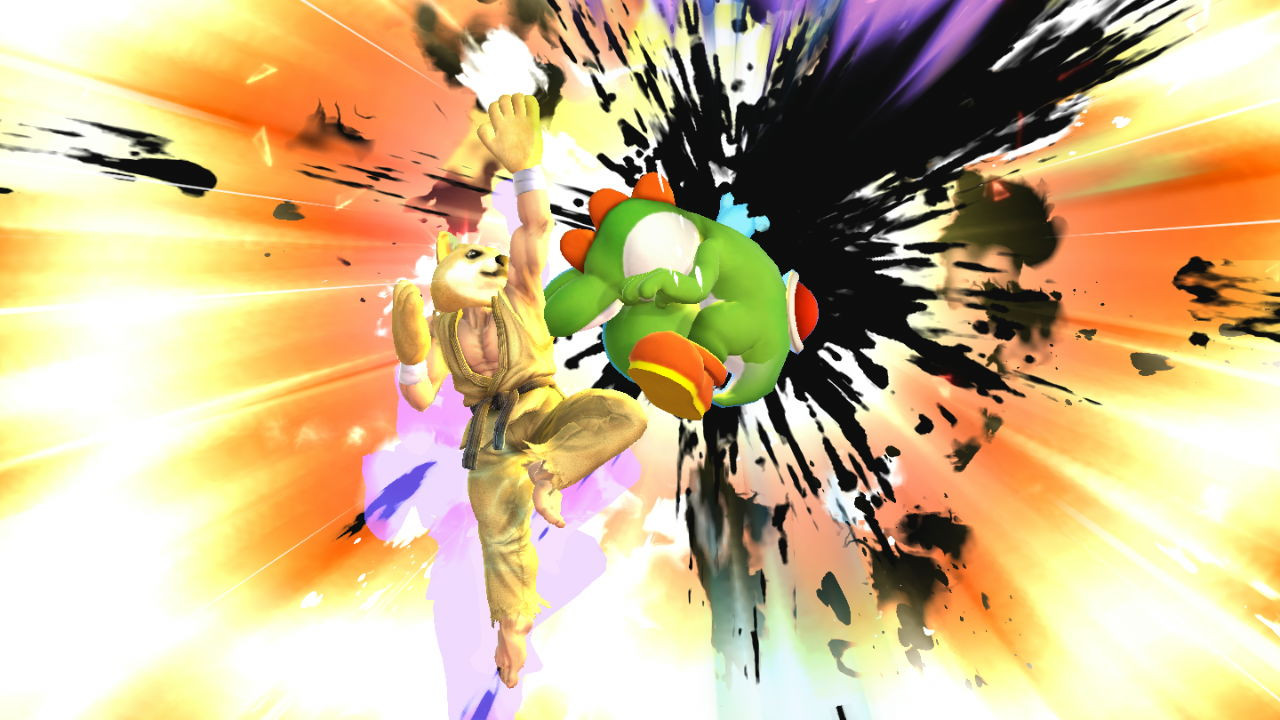 Doge Ryu Mod for Super Smash Bros. (Wii U) | SSB4U Mods
