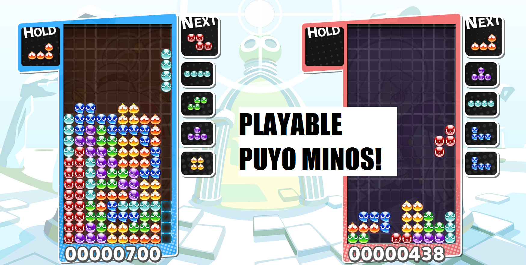 Playable Puyo Minos Mod for Puyo Puyo Tetris | PPT Mods