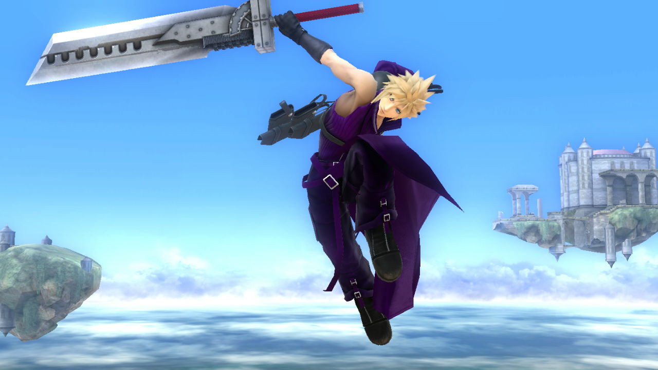 Purple AC Cloud Mod for Super Smash Bros. (Wii U) | SSB4U Mods