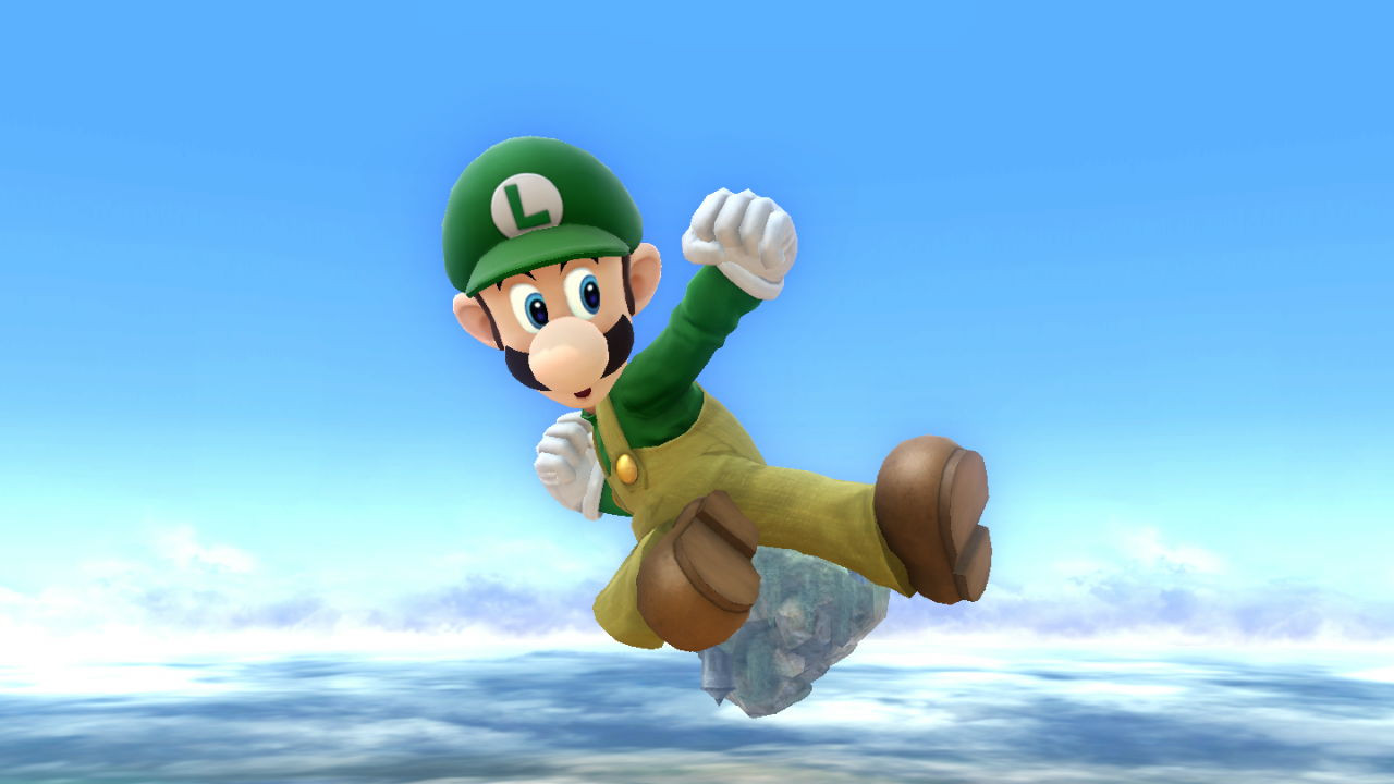 Mario Golf 64 - Blue & Yellow Luigi Mod for Super Smash Bros. (Wii U ...