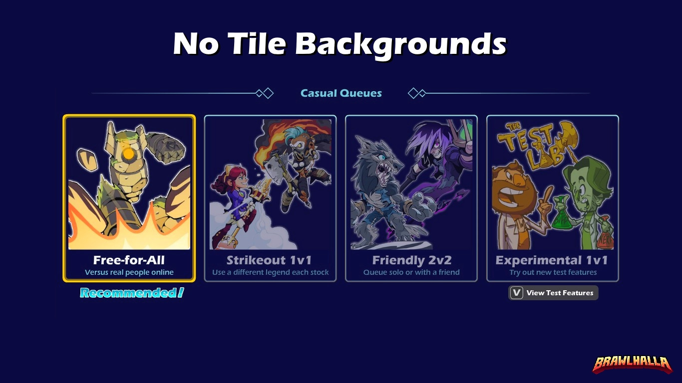 [3.15] No Tile Backgrounds [Brawlhalla] [Mods]