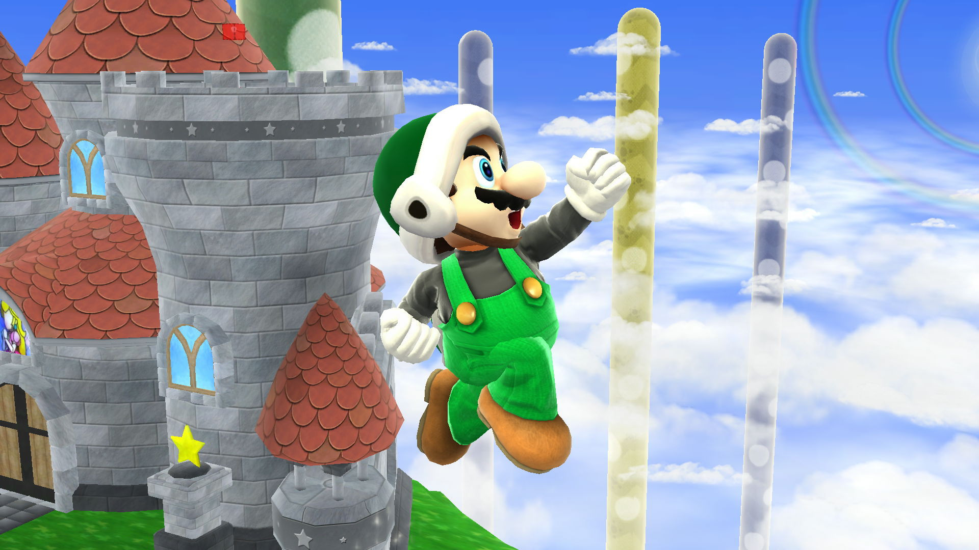 NSMBW Hammer Mario [Super Smash Bros. (Wii U)] [Mods]