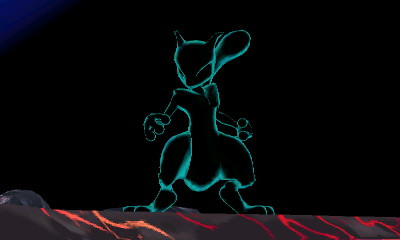 Neon Mewtwo [Super Smash Bros. (3DS)] [Mods]